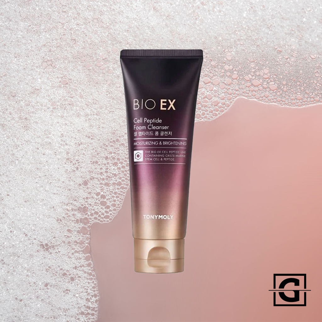 TONYMOLY ESPUMA LIMPIADORA PARA LINEAS DE EXPRESION PROFUNDAS BIO EX CELL PEPTIDE | Glamora Mx
